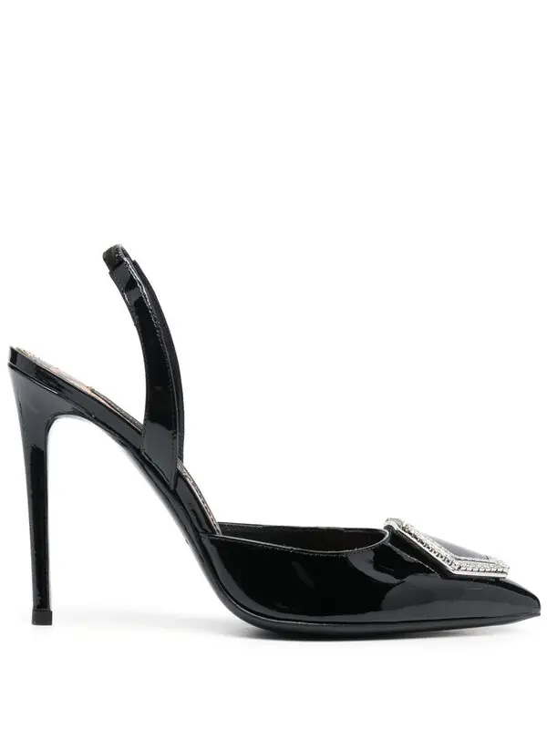 Philipp Plein Decollete High Heel Slingbacks