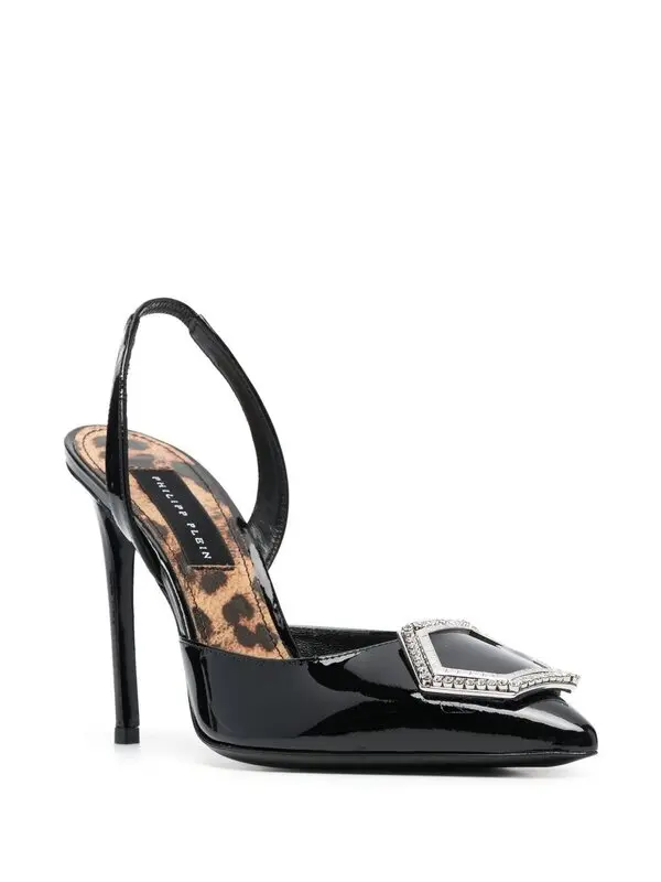 Philipp Plein Decollete High Heel Slingbacks