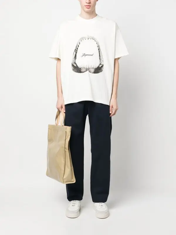 Carhartt Work In Progress Logo-patch Wide-leg Trousers