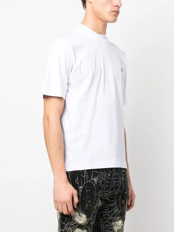 Études Studio Logo-embroidered Organic Cotton T-shirt - White