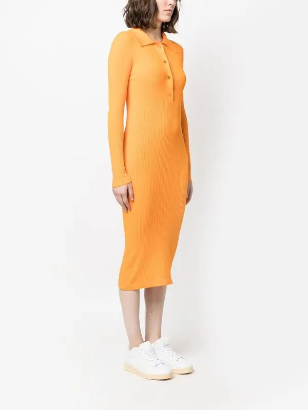 PATOU Knitted Polo Dress