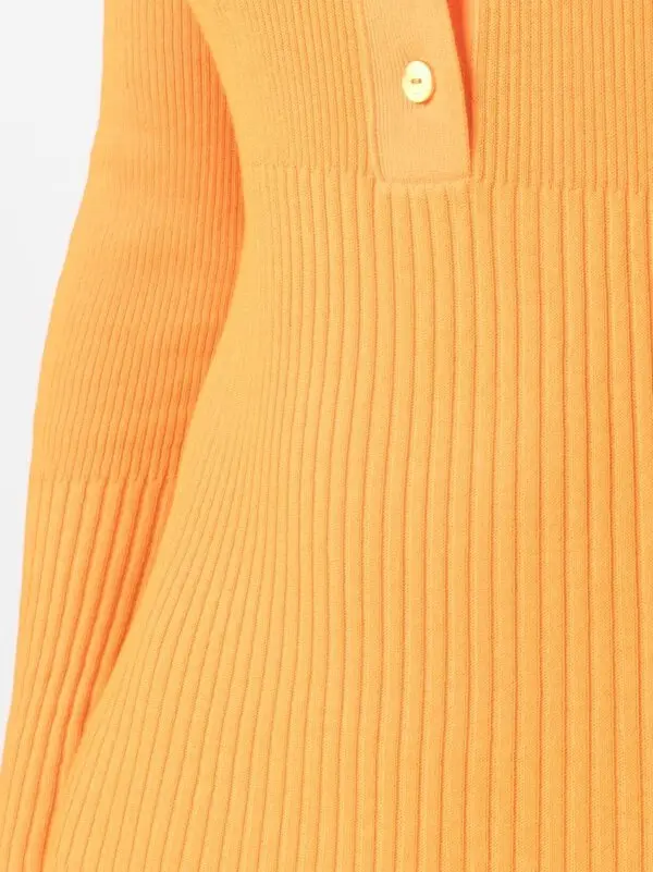 PATOU Knitted Polo Dress