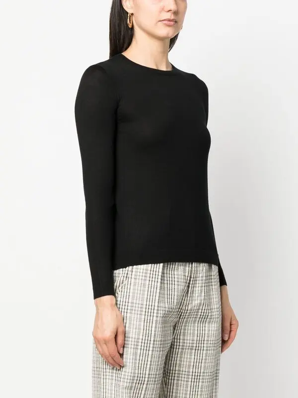 Ralph Lauren Round-neck Jumper - Black