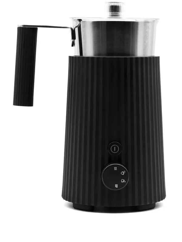 ALESSI Plissé Multi-function Milk Frother - Black