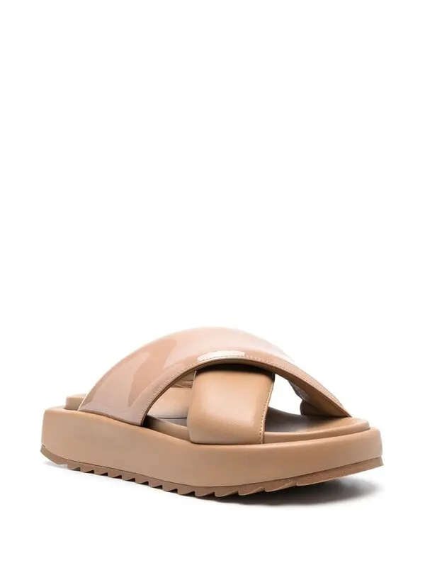 GIABORGHINI Crossover-strap Slides
