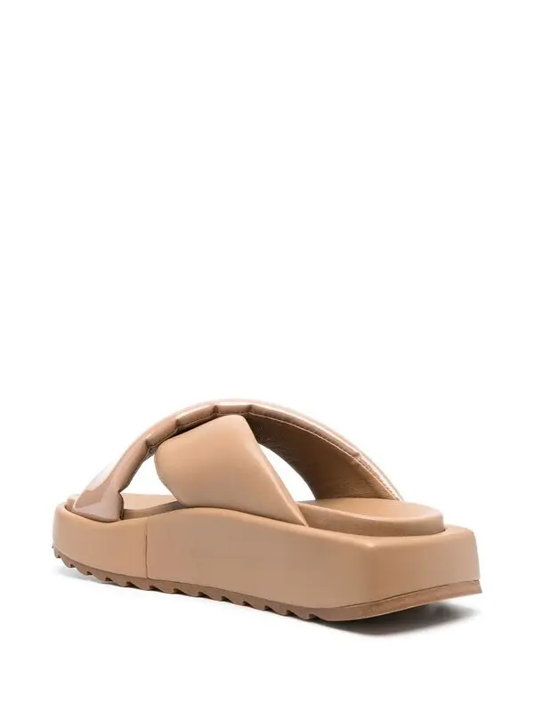 GIABORGHINI Crossover-strap Slides