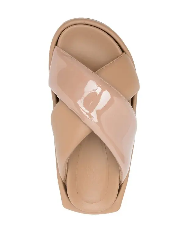 GIABORGHINI Crossover-strap Slides