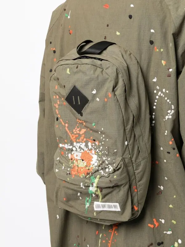 MOSTLY HEARD RARELY SEEN Paint-embroidered Backpack Coat