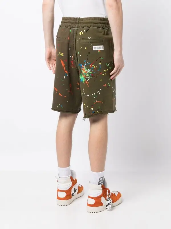 MOSTLY HEARD RARELY SEEN Panelled Embroidered Shorts