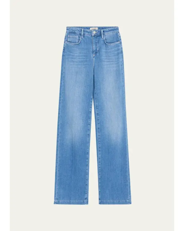 L'AGENCE Clayton High-rise Wide-leg Jeans - Getty