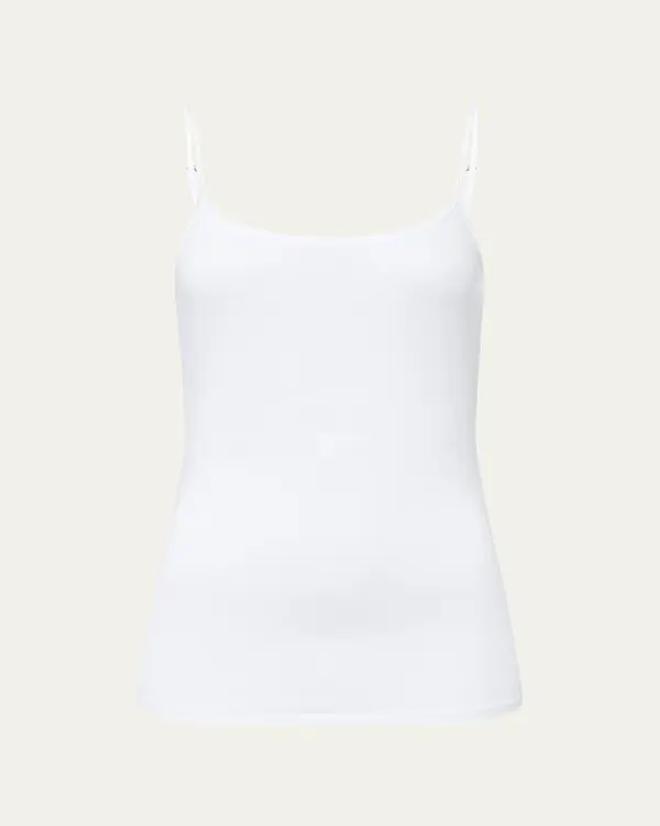 Hanro Soft Touch Spaghetti-strap Camisole - White