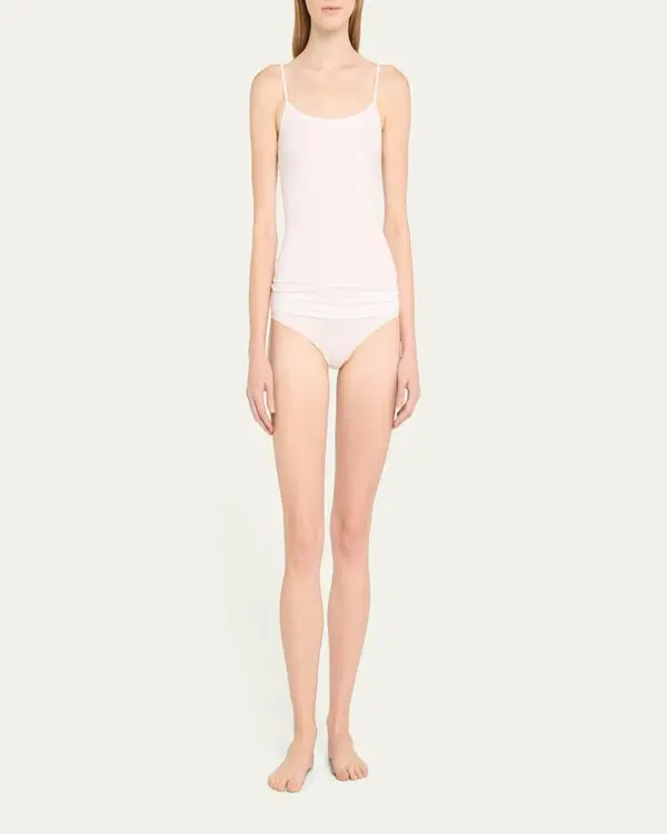 Hanro Soft Touch Spaghetti-strap Camisole - White