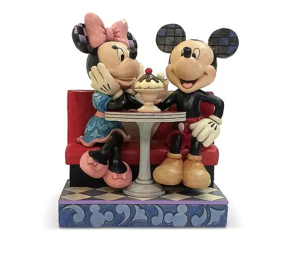ENESCO Disney Traditions Mickey & Minnie At Sod A Shop - One-color