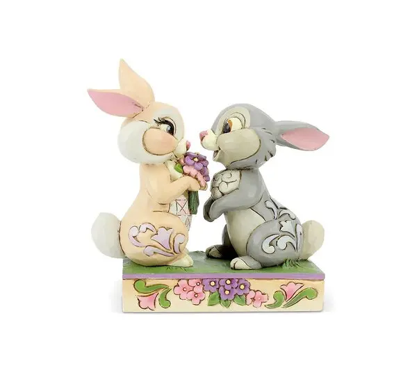 JIM SHORE Enesco Disney Traditions Thumper And Blossom - One-color