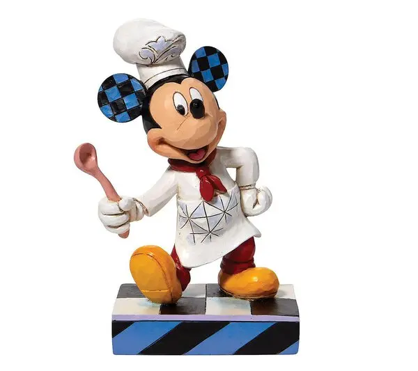 JIM SHORE Enesco Disney Traditions Chef Mickey - One-color