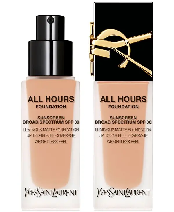 Saint Laurent All Hours Luminous Matte Foundation Spf 30 - Mc1