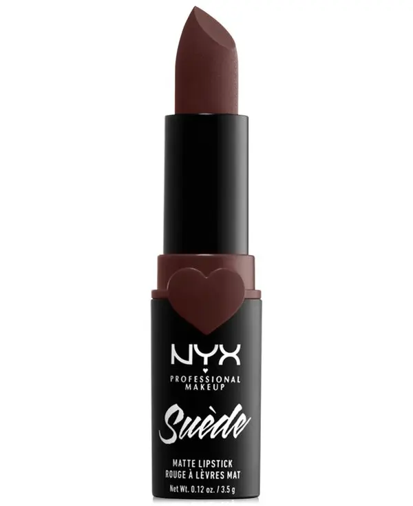 NYX PROFESSIONAL MAKEUP Suede Matte Lipstick - Cold Brew (true Brown)
