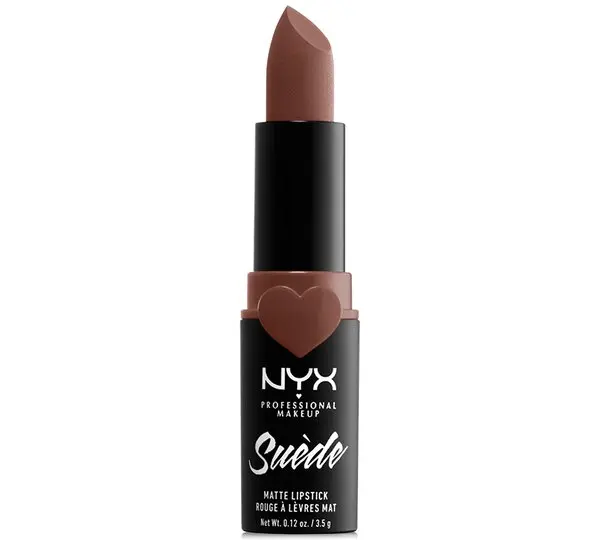 NYX PROFESSIONAL MAKEUP Suede Matte Lipstick - Free Spirit (medium Nude With Pink)