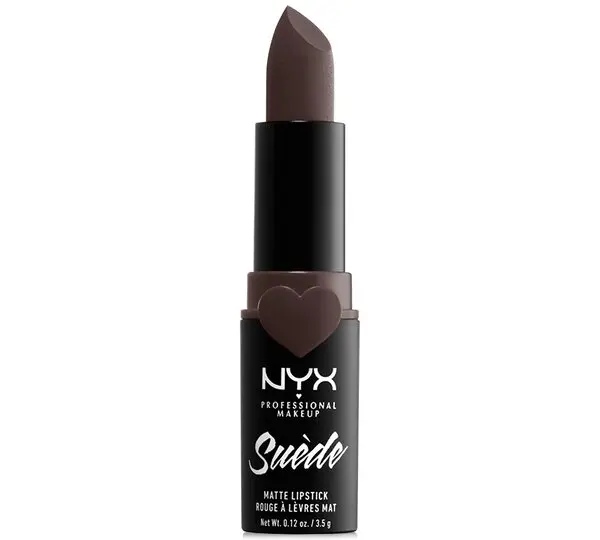 NYX PROFESSIONAL MAKEUP Suede Matte Lipstick - Moonwalk (grey Beige)