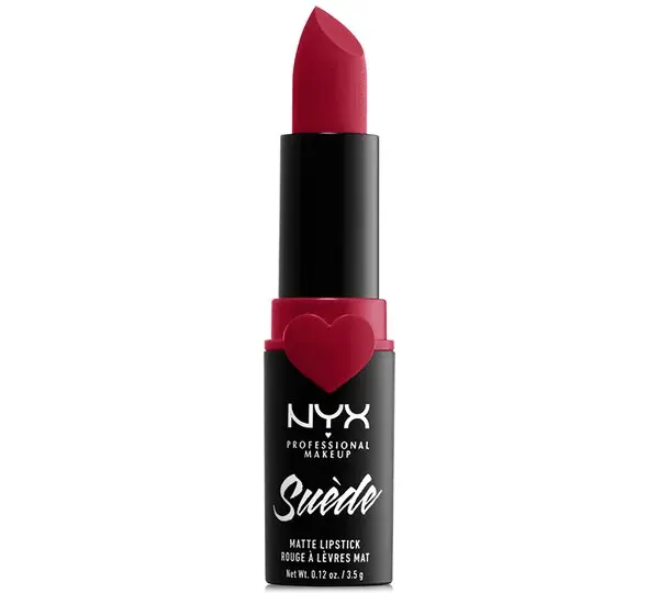 NYX PROFESSIONAL MAKEUP Suede Matte Lipstick - Spicy (true Red)