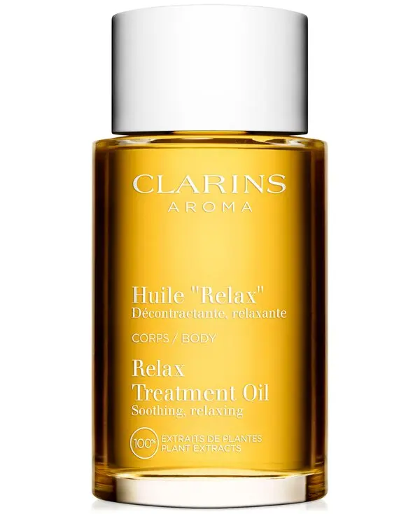 Clarins Relax Body Smoothing & Nourishing Treatment Oil - No Color