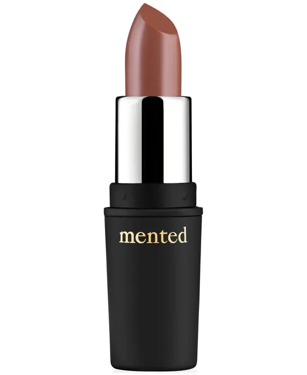 MENTED COSMETICS Semi-matte Lipstick - Brand Nude- Cool Tan Brown With Pink