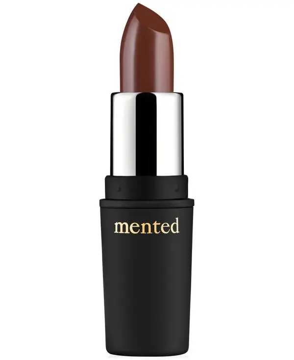 MENTED COSMETICS Semi-matte Lipstick - Dark Night- Dark Chocolate Brown With Re