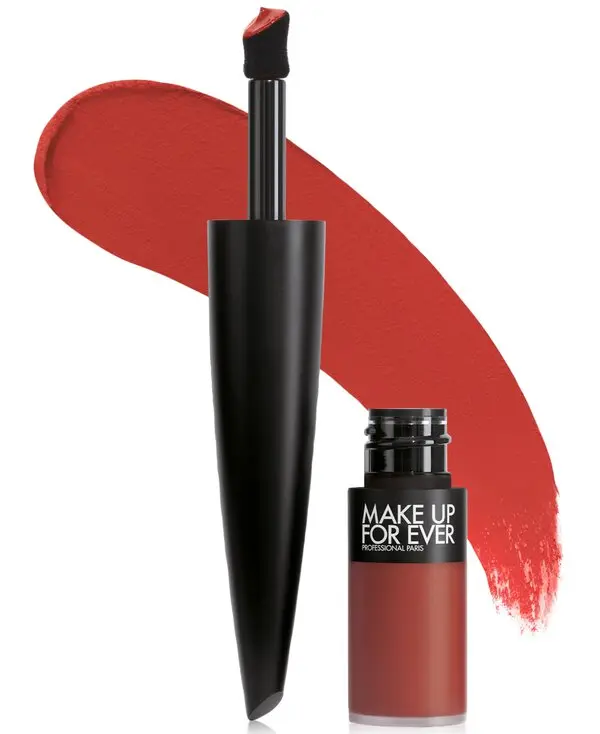 MAKE UP FOR EVER Rouge Artist For Ever Matte 24hr Power Last Liquid Lipstick - 320 Goji All The Time