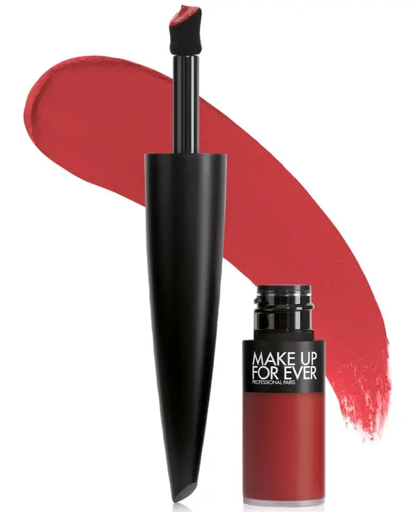 MAKE UP FOR EVER Rouge Artist For Ever Matte 24hr Power Last Liquid Lipstick - 440 Chili For Life
