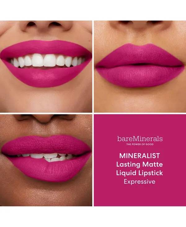 BareMinerals® Mineralist Lasting Matte Liquid Lipstick - Expressive