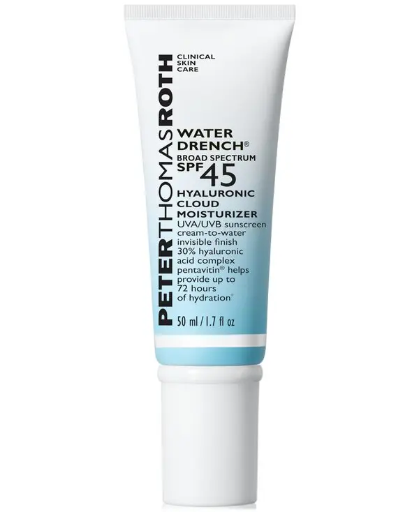 PETER THOMAS ROTH Water Drench Broad Spectrum Spf 45 Hyaluronic Cloud Moisturizer Sunscreen - No Color