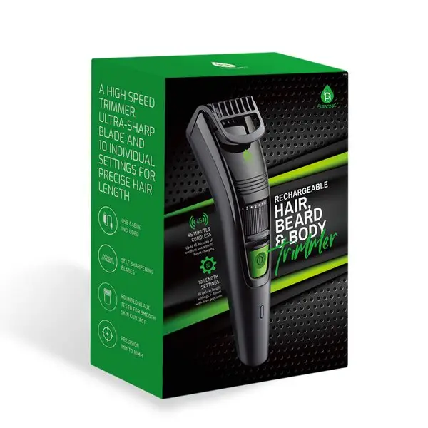 PURSONIC Rechargable Beard Body Trimmer