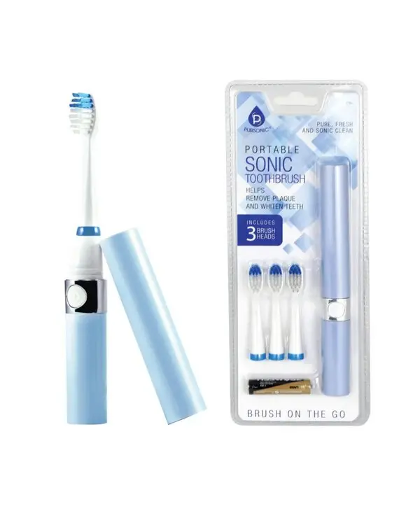 PURSONIC Portable Electric Toothbrush - Blue