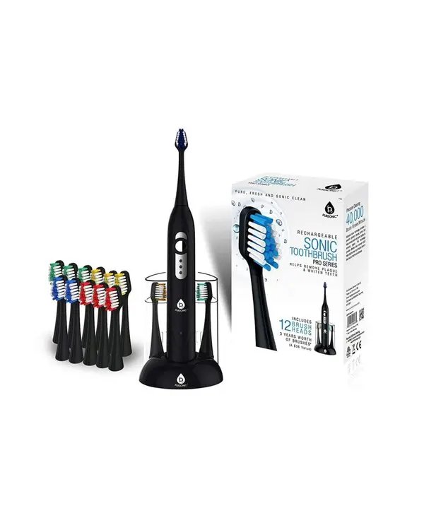 PURSONIC Spm Electric Movement Rechargeable Electric Toothbrush - Black