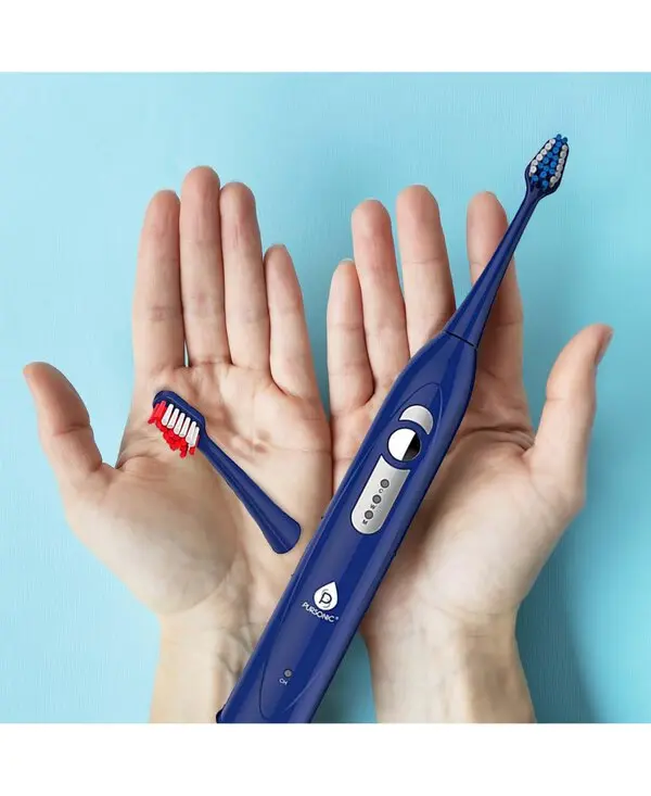 PURSONIC Spm Electric Movement Rechargeable Electric Toothbrush - Blue
