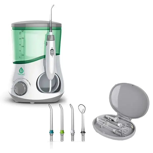PURSONIC Professional Counter Top Oral Irrigator Water Flosser - Bright Green