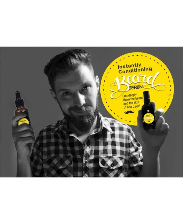 PURSONIC Beard Care Grooming Kit