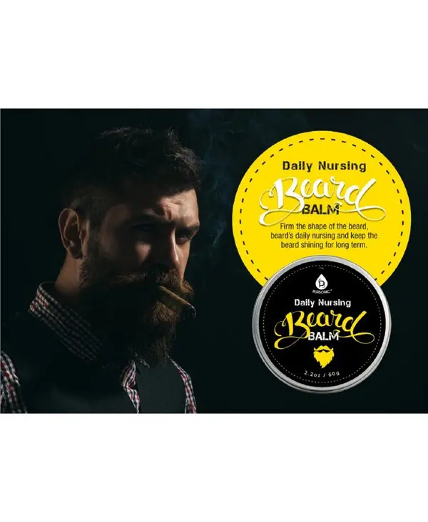 PURSONIC Beard Care Grooming Kit