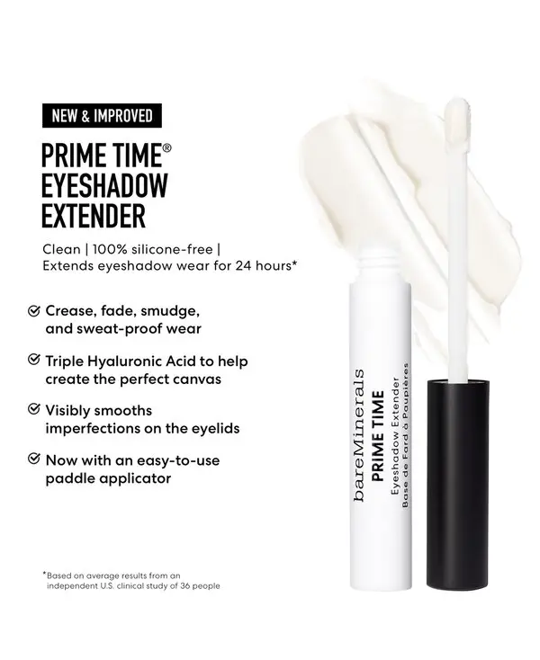 BAREMINERALS Prime Time 24hr Wear Eyeshadow Primer - No Color