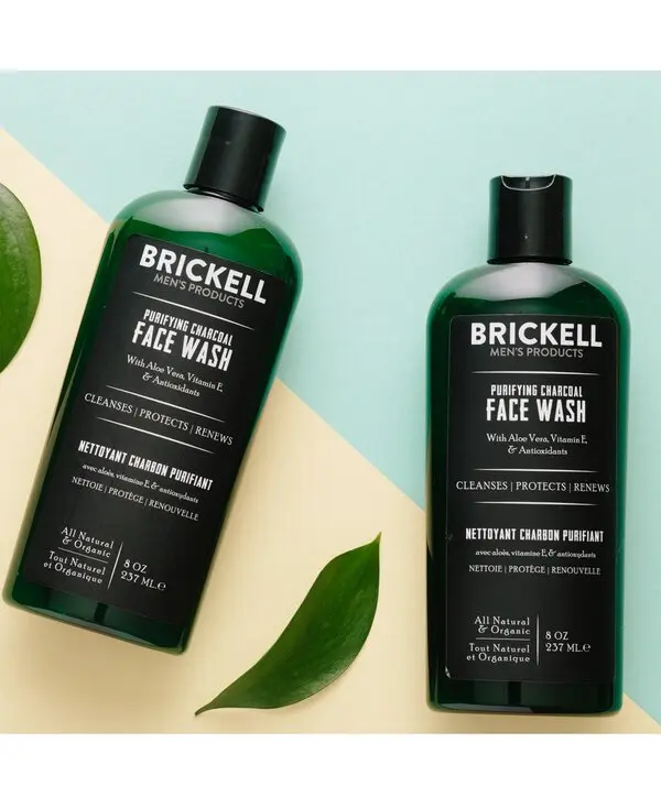 BRICKELL MEN'S PRODUCTS Purifying Charcoal Face Wash