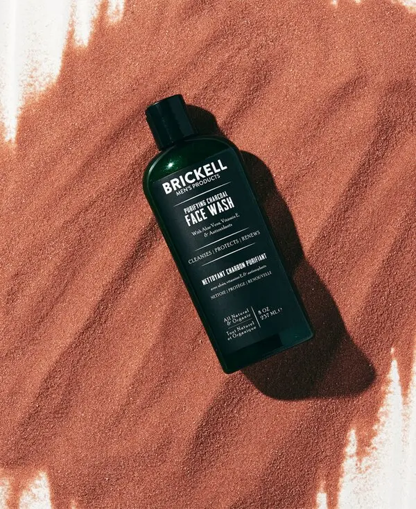 BRICKELL MEN'S PRODUCTS Purifying Charcoal Face Wash