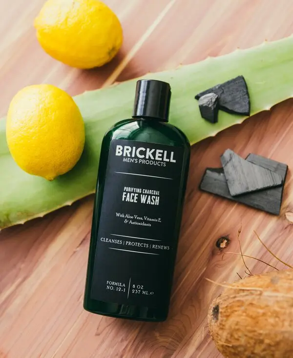 BRICKELL MEN'S PRODUCTS Purifying Charcoal Face Wash