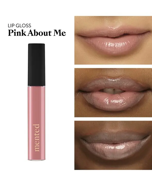 MENTED COSMETICS Lip Gloss - Pink About Me- Pale Pink