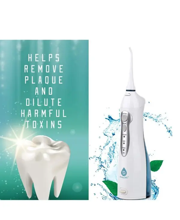 PURSONIC Usb Rechargeable Oral Irrigator - White
