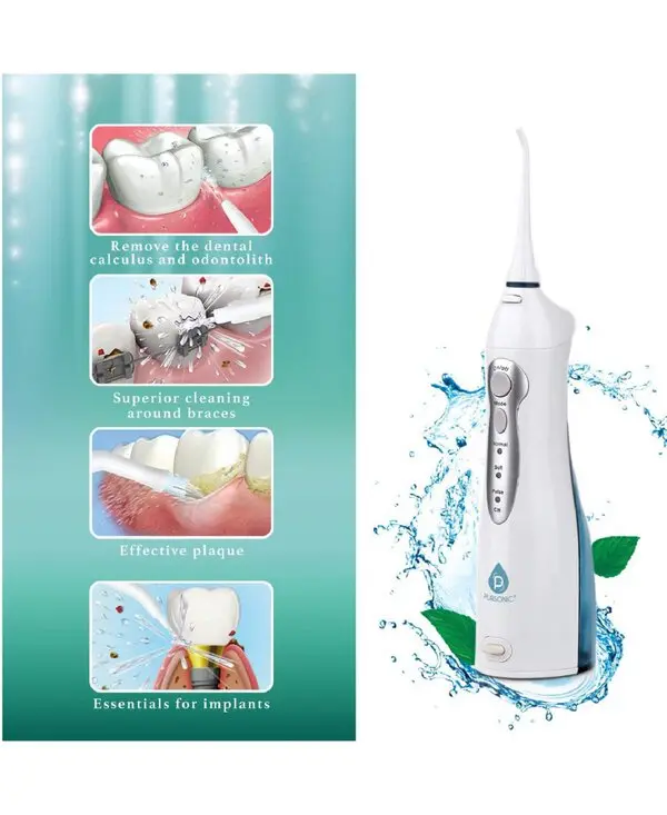 PURSONIC Usb Rechargeable Oral Irrigator - White