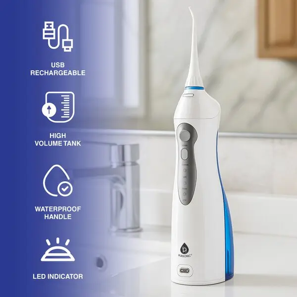 PURSONIC Oral Irrigator Water Flosser