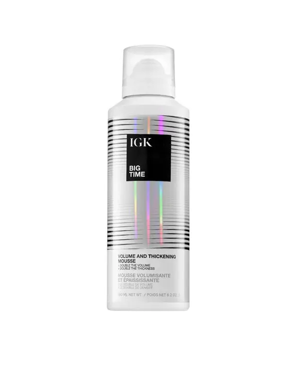 IGK Big Time Volume & Thickening Hair Mousse - No Color