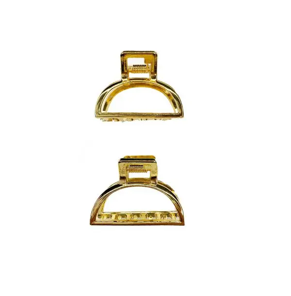 HEADBANDS OF HOPE Set Of Two Claw Clips - Gold