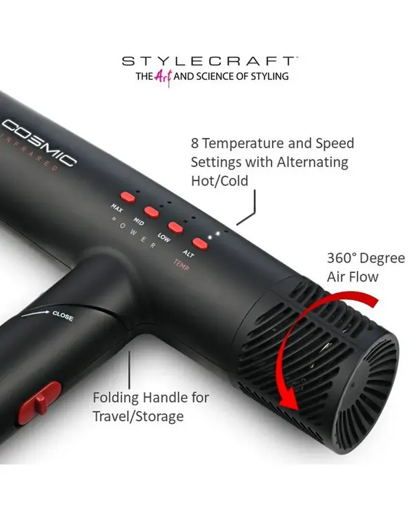 STYLECRAFT Cosmic Professional Hair Dryer Matte