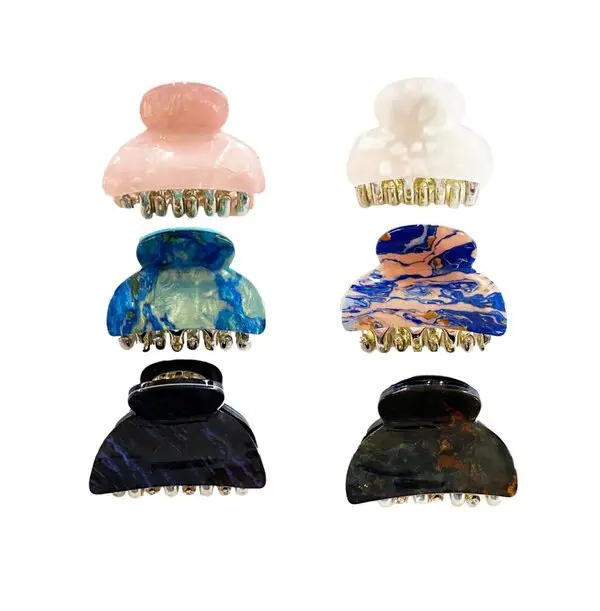 HEADBANDS OF HOPE Retro Claw Clip Set - Multi